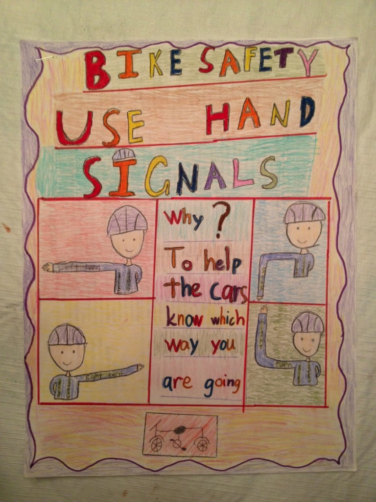 Bike Safety Posters « Mr. Jackson's Grade Three Class