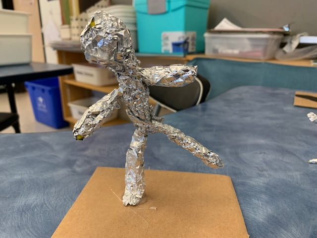 Aluminum Foil Sculptures « Mr. Jackson's Grade Three Class