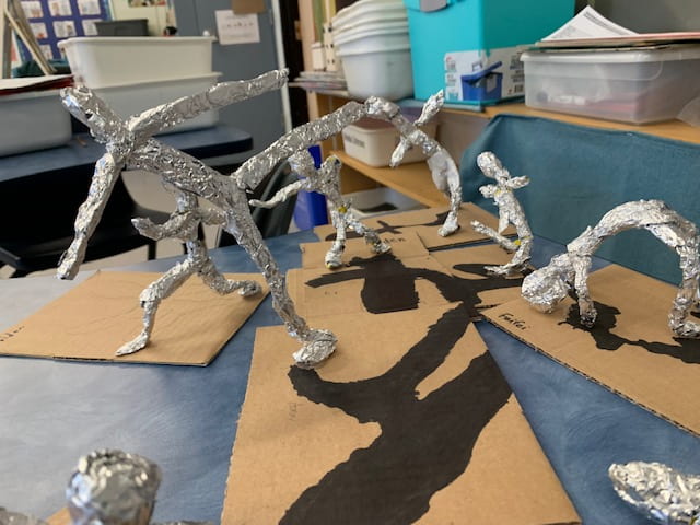Aluminum Foil Sculptures « Mr. Jackson's Grade Three Class